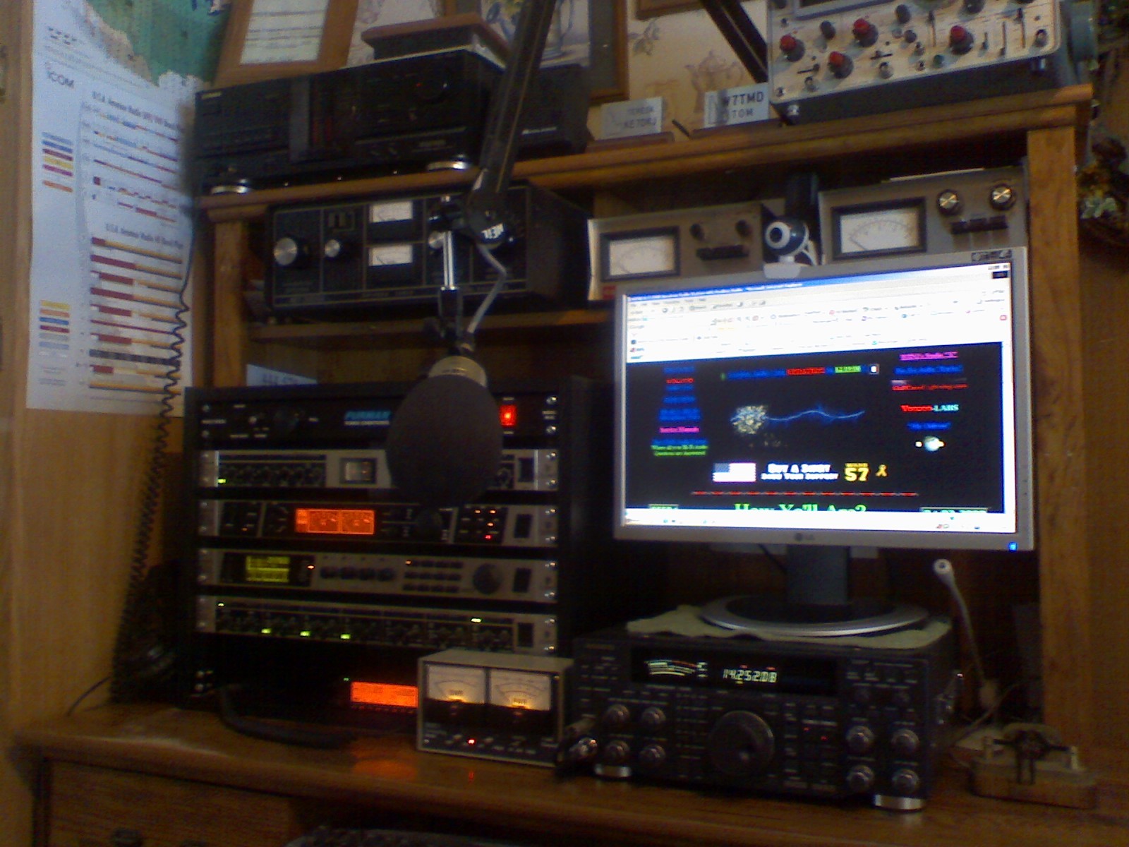 W7TMD Hi-Fi ESSB Voodoo Audio Amateur Radio Station